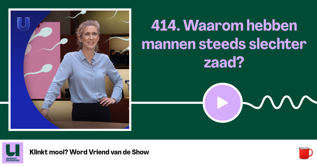 De Universiteit van Nederland Podcast - 414. Waarom hebben mannen ...